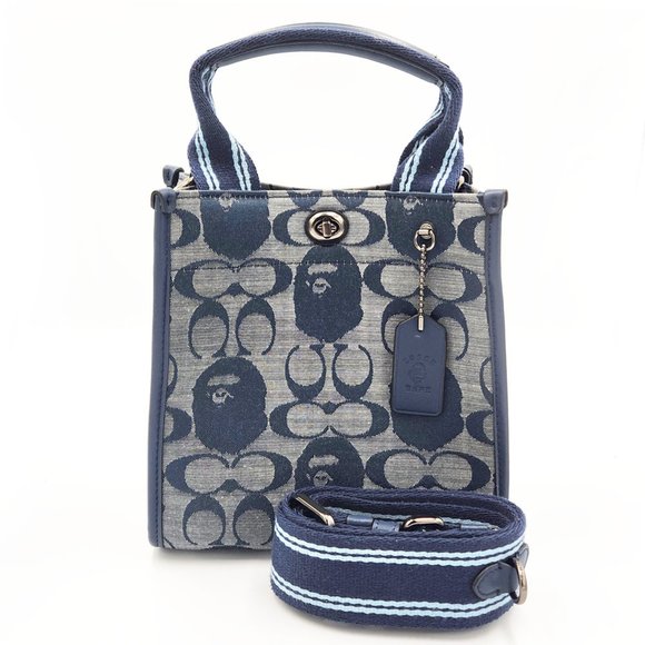 OTHERS | Bags | Coach Coach Bape Collaboration Signature Tote Bag C5824 ...